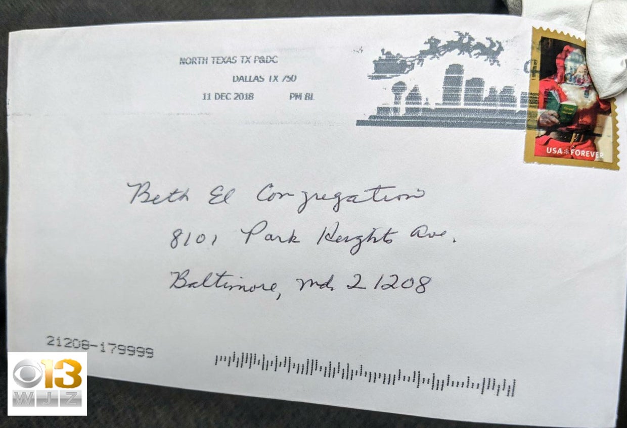 3 Suspicious Letters Sent To Baltimore County Synagogues, Officials ...
