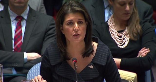 Nikki Haley makes closing remarks to U.N. Security Council - CBS News
