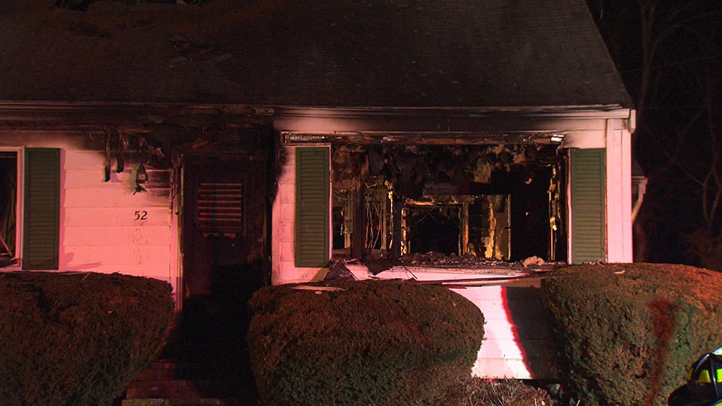Avon House Fire Leaves Father, Son Dead On Christmas - CBS Boston