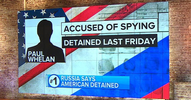 Russia Says It Arrested American Citizen Accused Of Spying Cbs News