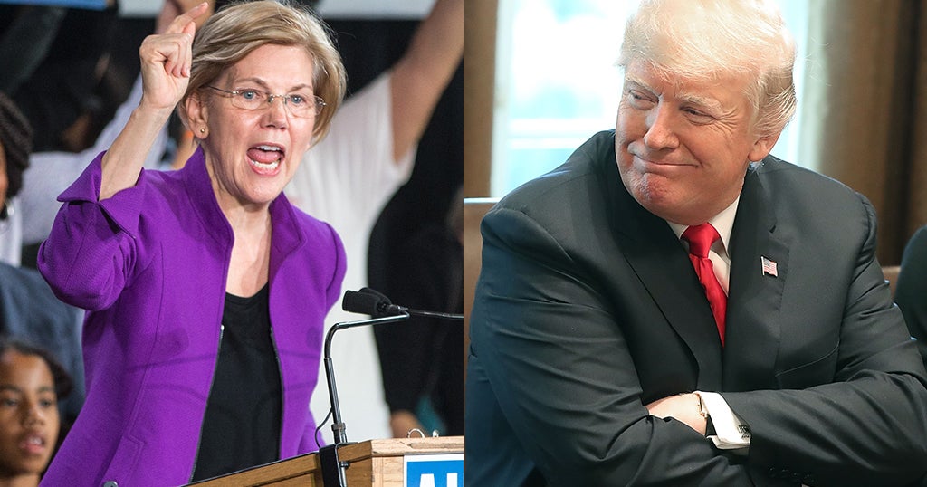 President Trump: Elizabeth Warren Dropped Out Of Race 'Three Days Too ...