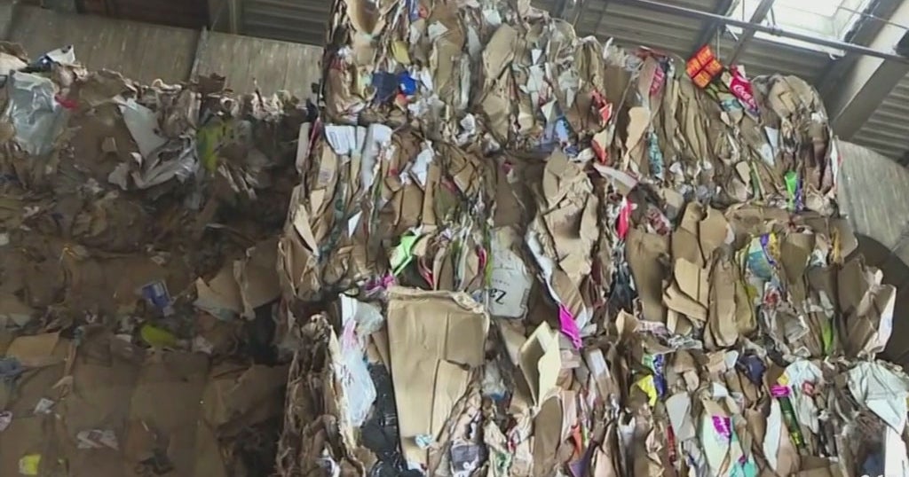 Westchester Taking In Mountains Of Cardboard Shipping Boxes - CBS New York