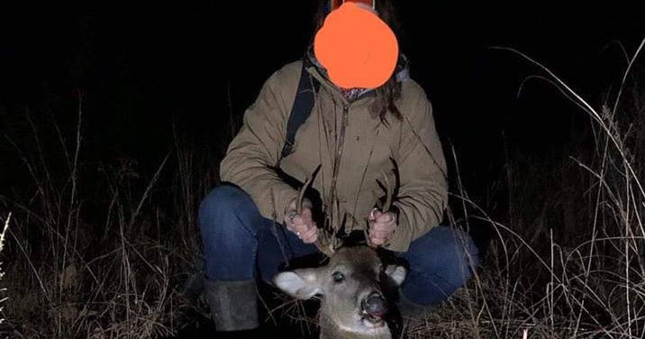 Woman who bragged about poaching a deer on a dating app was actually ...