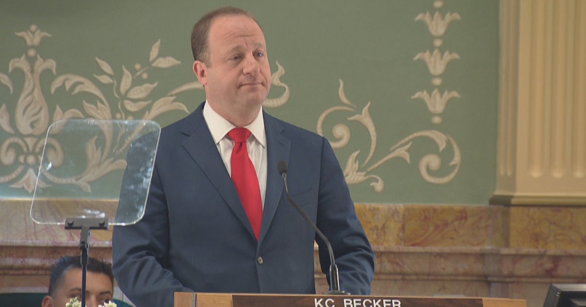 Gov. Jared Polis Delivers State Of State Speech - CBS Colorado