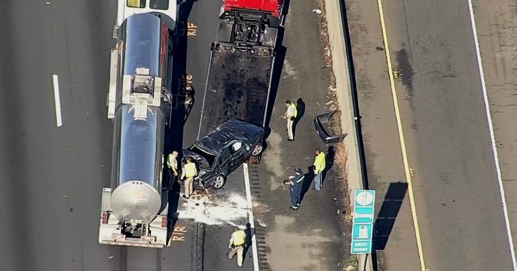 Hit And Run Crash Involving Tanker Truck Blocks Traffic In Hayward ...