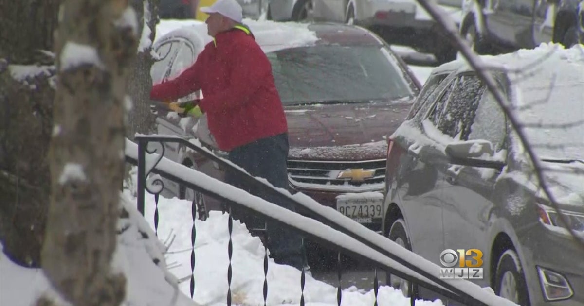 Maryland's First Snow Of 2019 'Enjoyed' By Most - CBS Baltimore