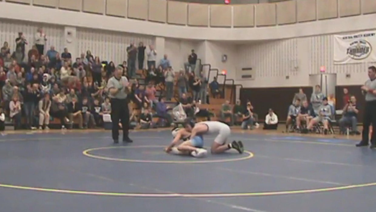 Champion high school wrestler surrenders a match he could have won ...