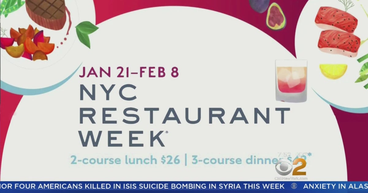 NYC Restaurant Week Starts Monday - CBS New York