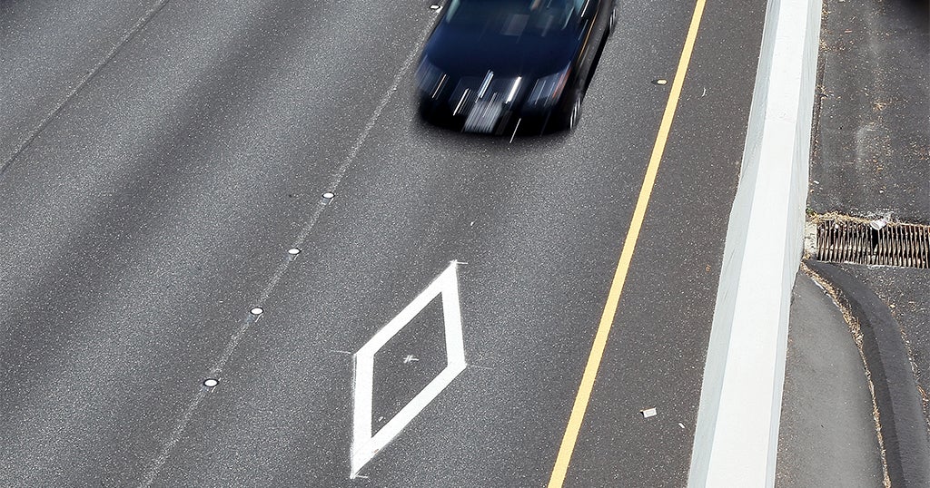 HOV Lanes Reopen On I-279 - CBS Pittsburgh