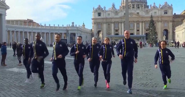 Godspeed: Priests and nuns on Vatican track team run first race - CBS News