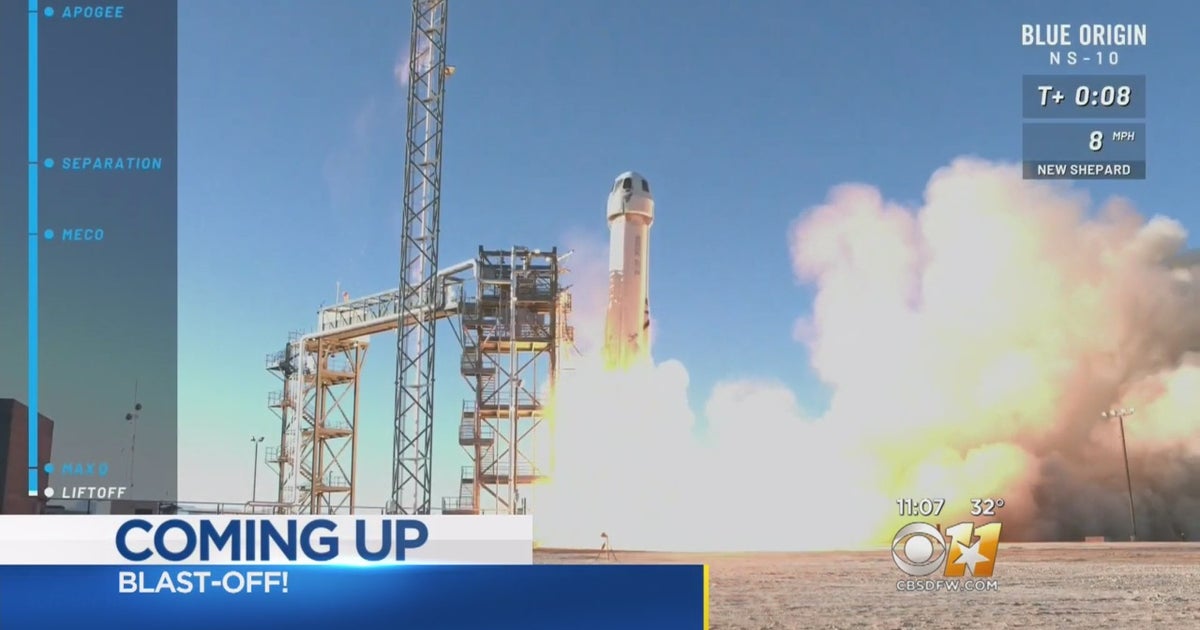 Blue Origin Shoots NASA Experiments Into Space - CBS Texas