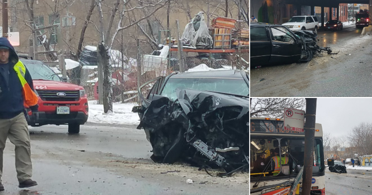 CTA Bus Crash On Chicago Avenue Sends 15 To Hospital - CBS Chicago