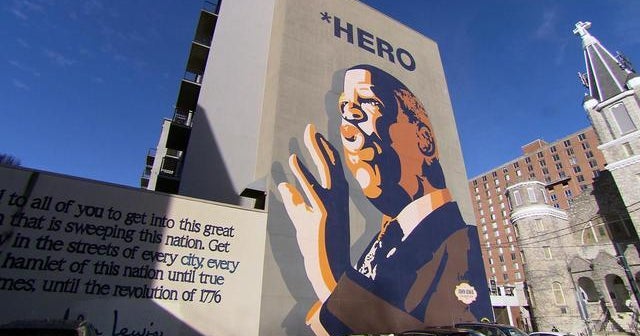 Giant murals highlight Atlanta's civil rights journey - CBS News