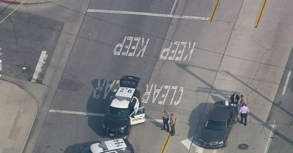 Suspect Shot, Wounded By South Gate Police - CBS Los Angeles