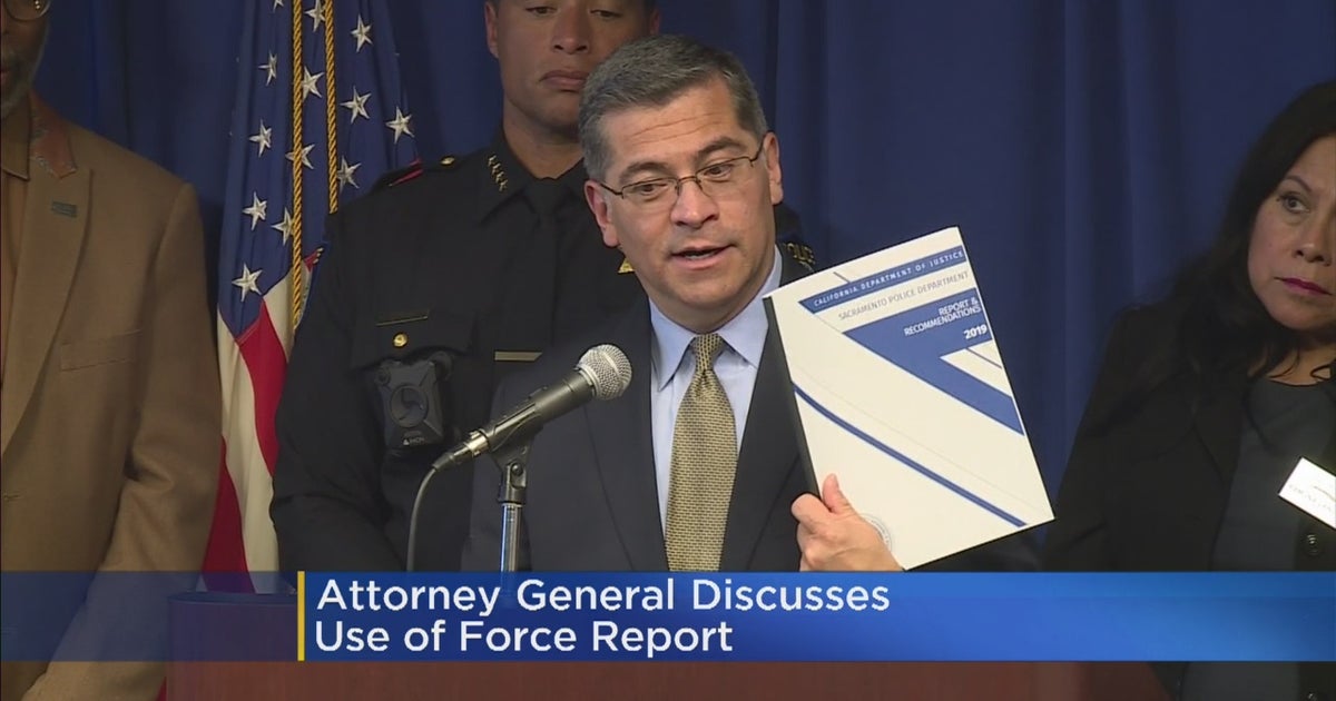 Attorney General Becerra Releases New Report On Police Use Of Force ...
