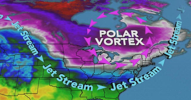 Tracking the record-breaking winter weather - CBS News