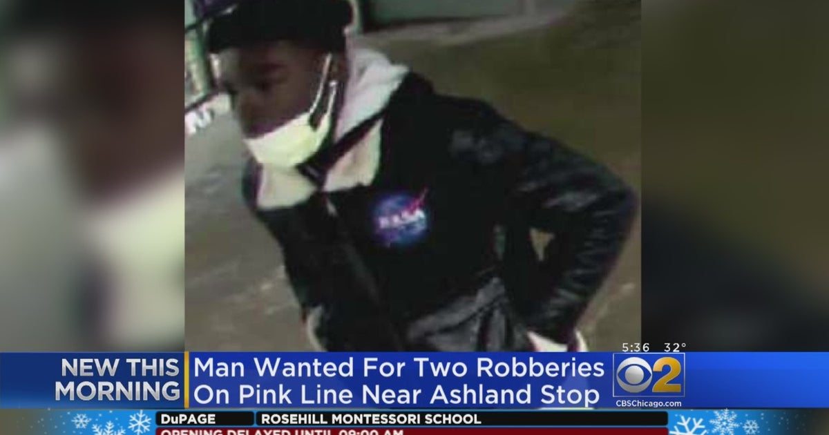 Police Release Photos Of Pink Line Robber - CBS Chicago