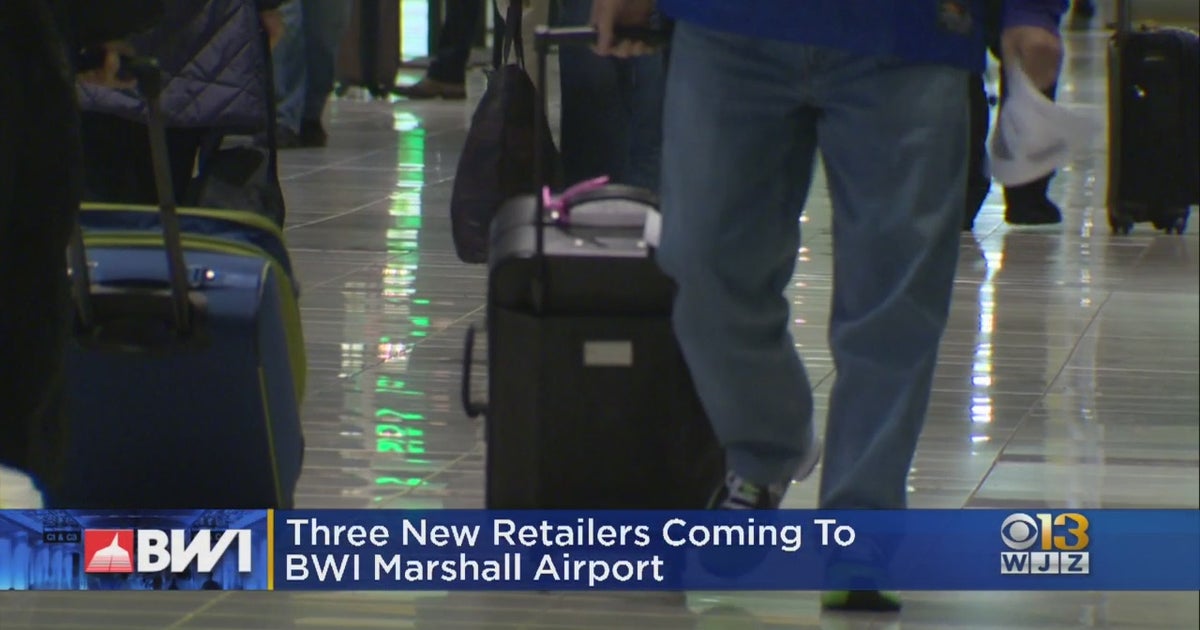Three New Retailers Landing At BWI Airport This Spring - CBS Baltimore
