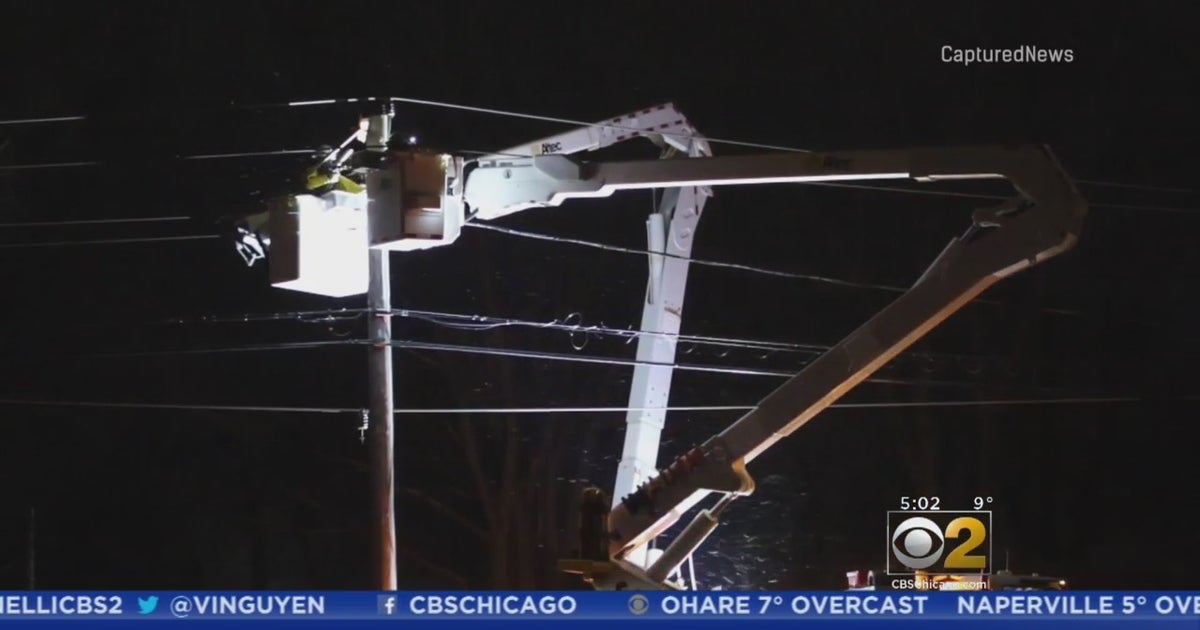 Power Outages Scattered Throughout Chicago Area - CBS Chicago