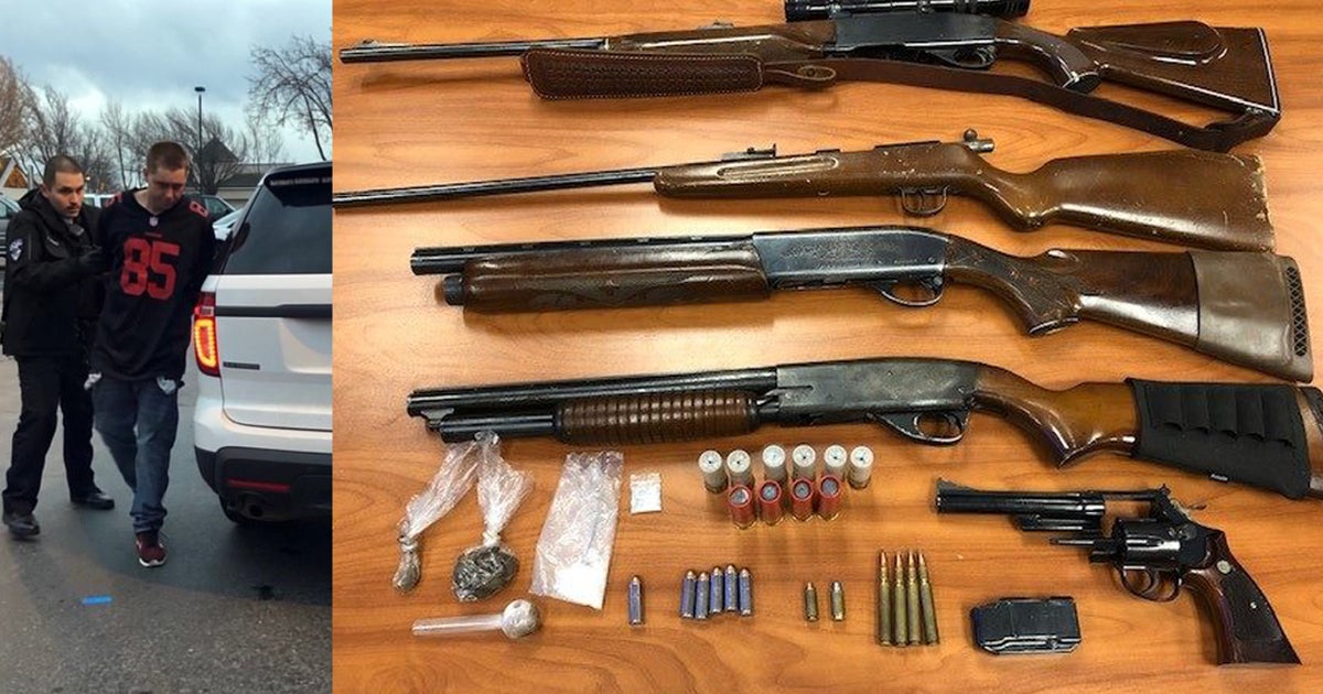 Police Find Weapons Stash In Car Of Felon In Suisun City - CBS Sacramento