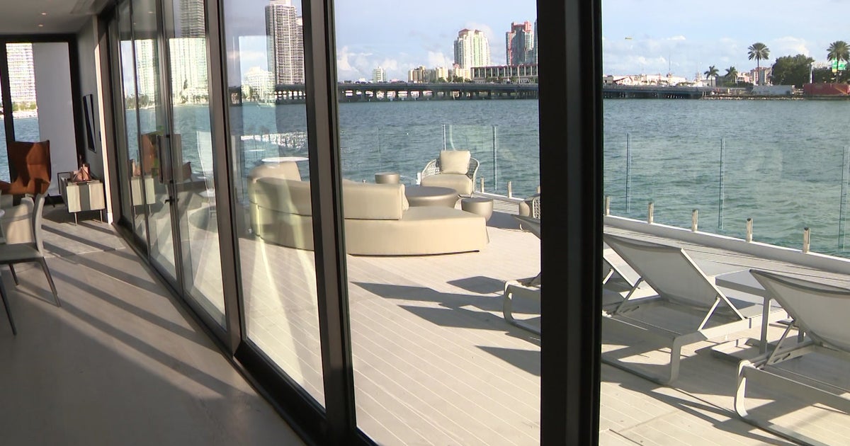 Meet The Next Generation Of Luxury Floating Homes - CBS Miami