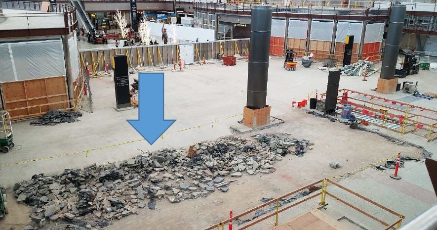 DIA Great Hall Project To Take Extra 10 Months Due To Concrete Concerns ...