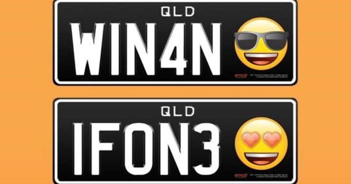Emojis On License Plates? It's About To Be A Thing - CBS Sacramento