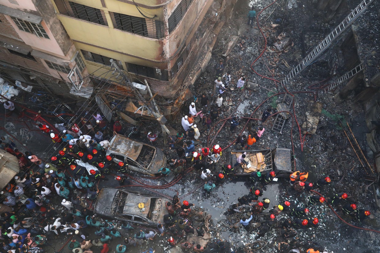 In Bangladesh, scores killed, dozens injured as fire roars through ...
