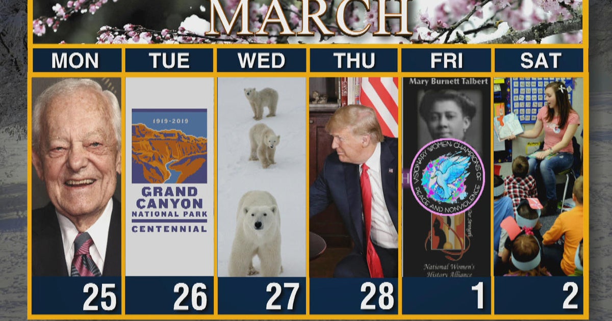 Calendar: Week of February 25 - CBS News