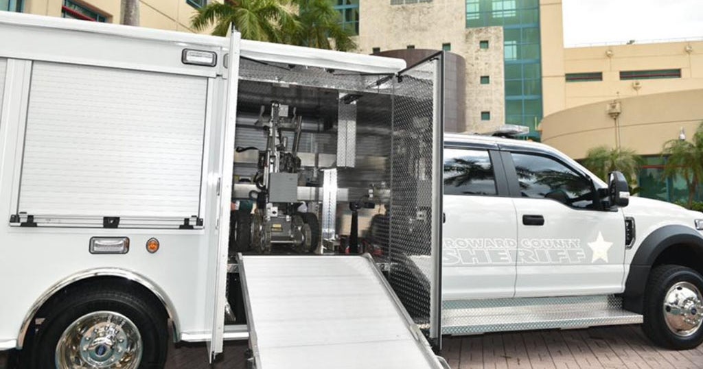 BSO Gets New, Custom Bomb Squad Truck - CBS Miami