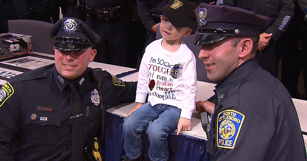Boy With Heart Disease Named Honorary Police Officer - CBS Boston