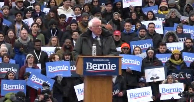 Bernie Sanders holds first 2020 campaign rally in Brooklyn - CBS News