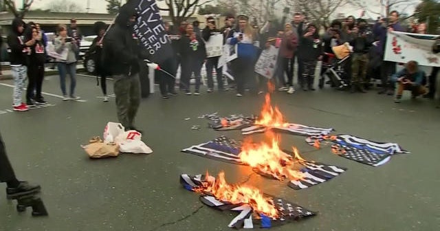 Protests in Sacramento after Stephon Clark decision - CBS News