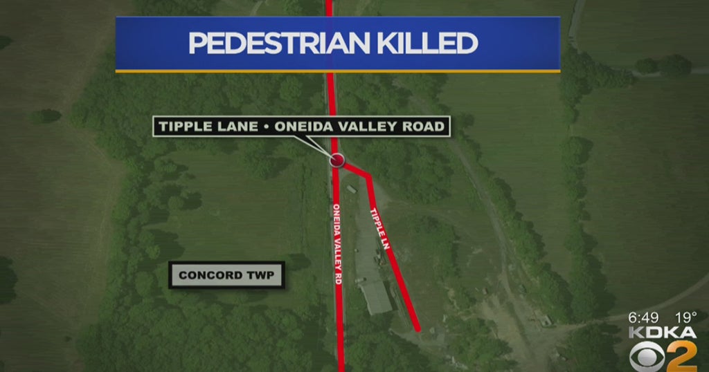 Pedestrian Struck, Killed In Butler Co. - CBS Pittsburgh