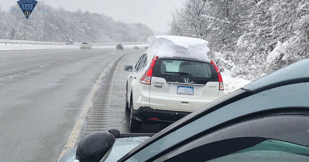 'It Could Save A Life': Drivers Reminded To Clear Snow Off Cars After ...