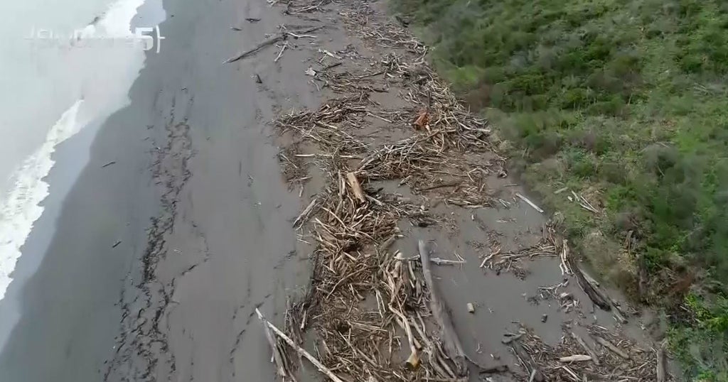 Fast-Flowing Russian River Left Huge Piles Of Debris On California ...