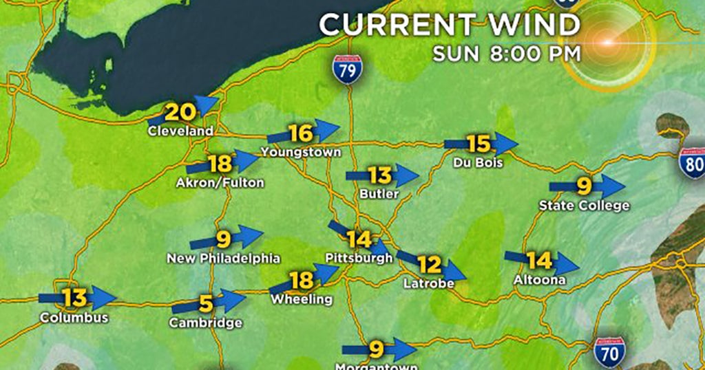 Pittsburgh Weather: Cooler Air Invades To Start Week As Windy ...