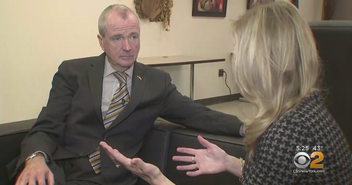 NJ Gov. Phil Murphy Talks With CBS2's Meg Baker About His First Year In ...