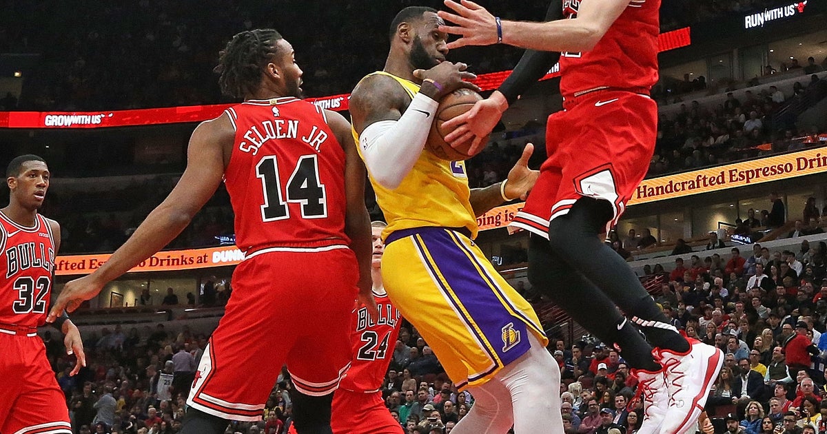 James Scores 36 Points In Lakers' 123-107 Win Over Bulls - CBS Chicago