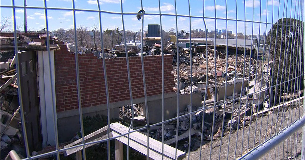 New England Casket Co. Faces Uncertain Future After Massive Fire - CBS ...