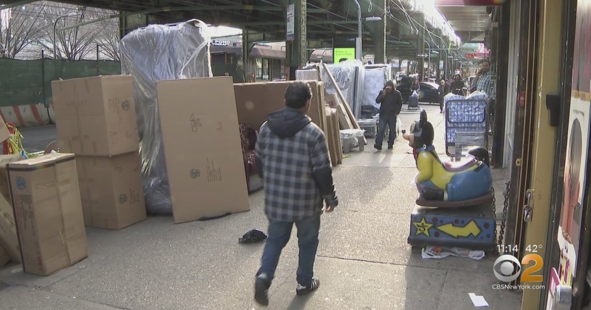 Queens Residents Demand Answers As Furniture Stores Turn Sidewalks Into ...