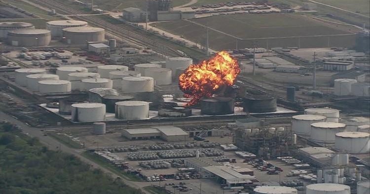 Brief fire flares up at chemical plant hours after three-day fire was ...
