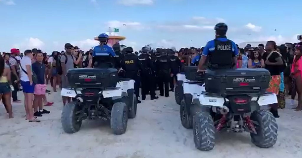 Miami Beach PD Enforcing 'Zero Tolerance' Policy Over Busy Spring Break ...