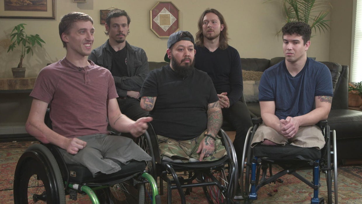 "We just wear our scars on the outside": Band of wounded warriors ...
