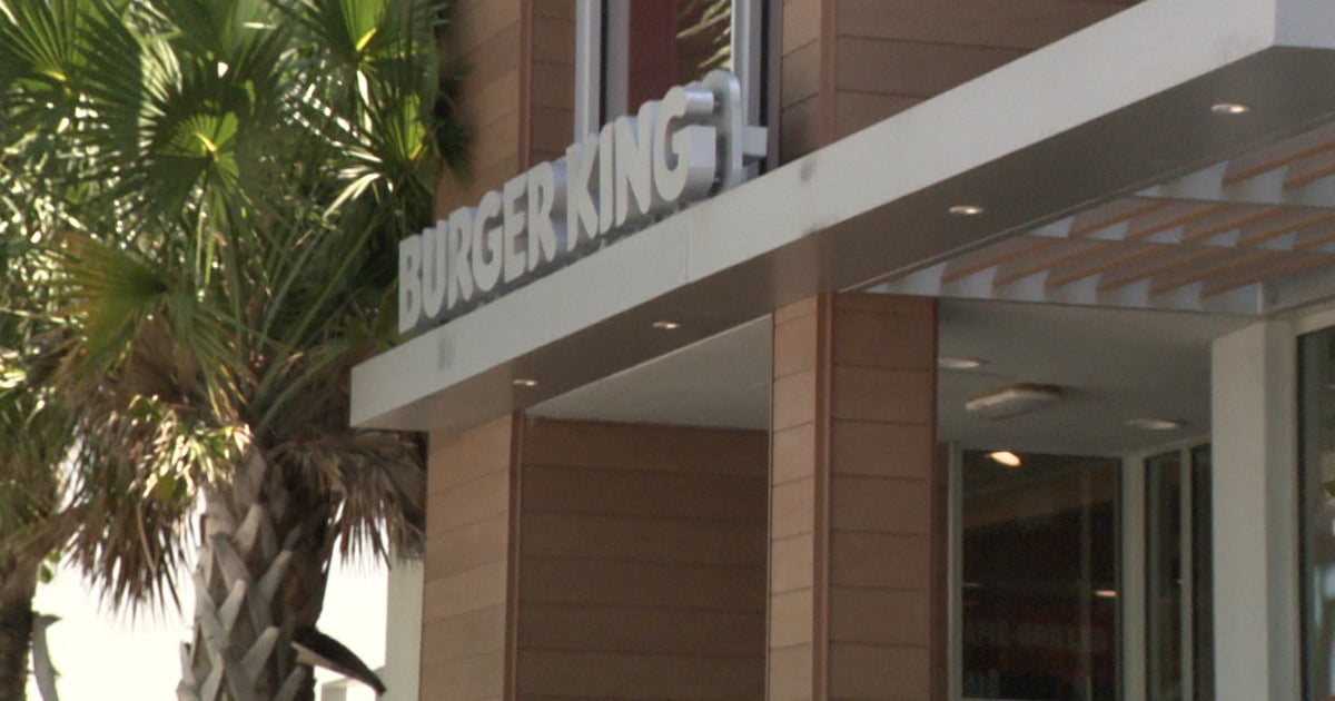 Carved Swastika Found At Miami Beach Burger King - CBS Miami