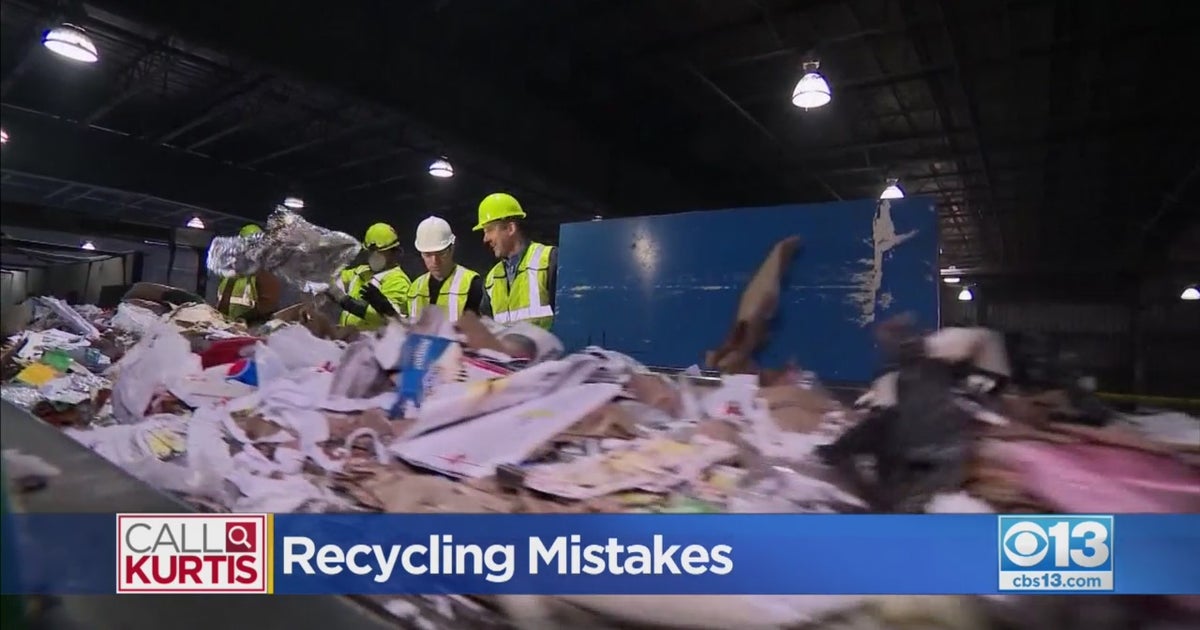 You Re Probably Recycling Wrong Cbs Sacramento