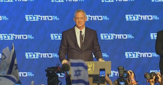 Netanyahu and challenger Gantz claim victory in Israel's election - CBS ...