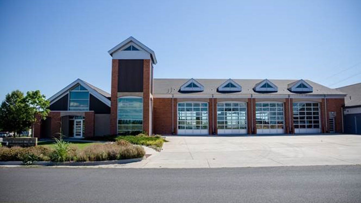 Firefighters Put Out Fire That Started In Their Own Fire Station - CBS ...