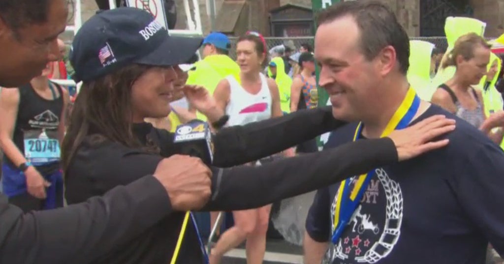 'This Medal Is Actually His': Bryan Lyons Completes Boston Marathon ...