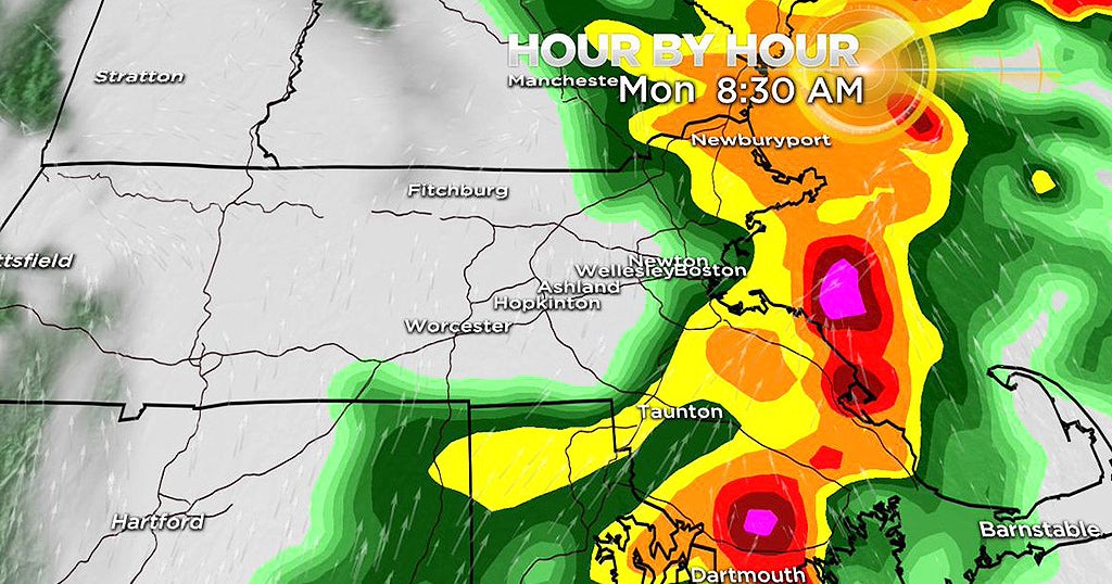 Rain, Thunder, Lightning Delay Boston Marathon Arrivals In Hopkinton ...